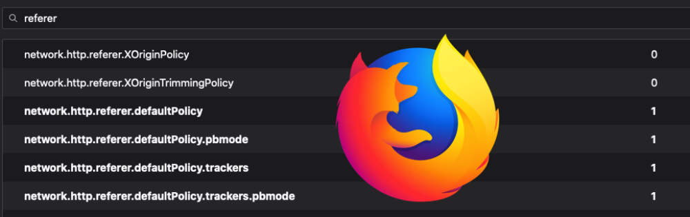 Change HTTP referer settings: Firefox | Privacy International